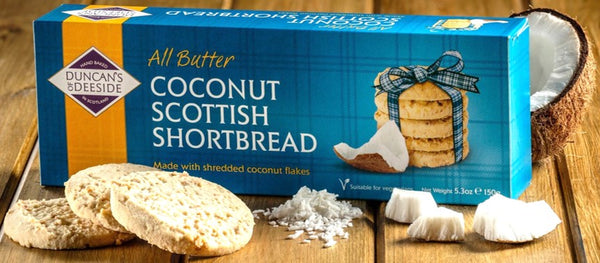 Duncan's of Deeside Shortbread - All Butter Coconut Rounds – The ...