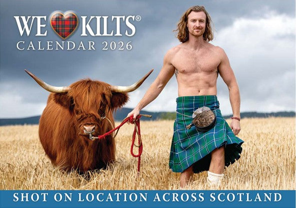 Calendar - We Love Kilts 2026 – The Scottish Shoppe & A Little Bit of ...