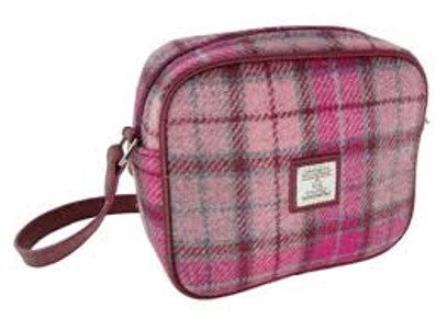 Harris Tweed Handbag - Almond - Pink Buchanan – The Scottish Shoppe & A ...