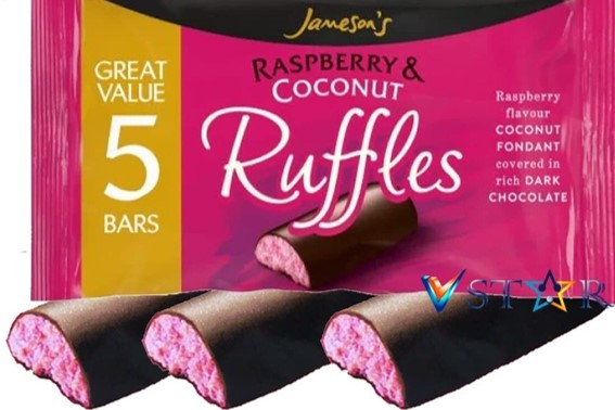 Chocolate - Jameson's Raspberry Ruffles 5 Pack – The Scottish Shoppe ...