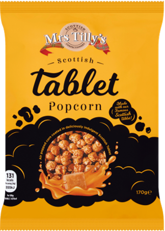 Mrs. Tilly's Tablet Flavoured Popcorn - Past Best Before – The Scottish ...