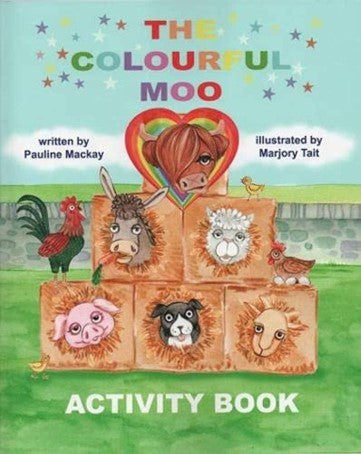The Colourful Moo Activity Book – The Scottish Shoppe & A Little Bit of ...