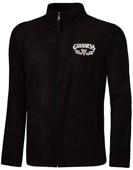 Jacket - Guinness Embroidered Fleece – The Scottish Shoppe & A Little ...
