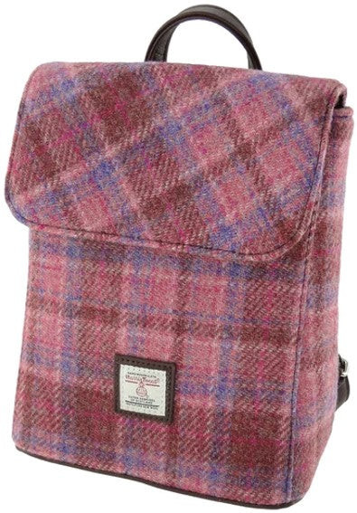 Harris Tweed Mini Backpack - Tummel – The Scottish Shoppe & A Little ...