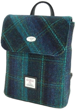 Harris Tweed Mini Backpack - Tummel – The Scottish Shoppe & A Little ...